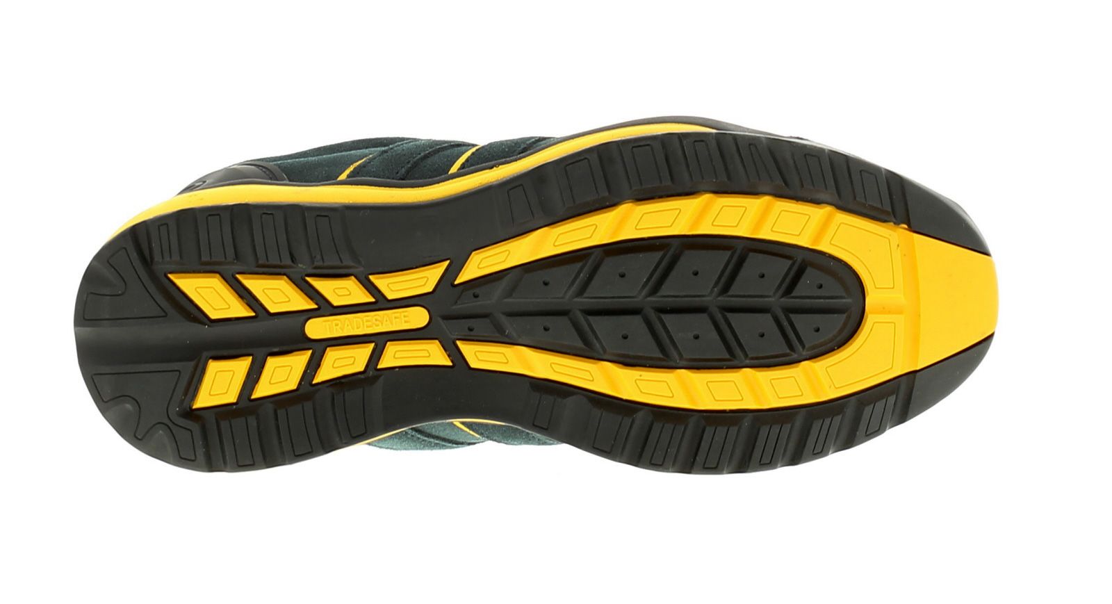 Men's Navy Tradesafe Suede Steel Toe Cap Safety Shoes