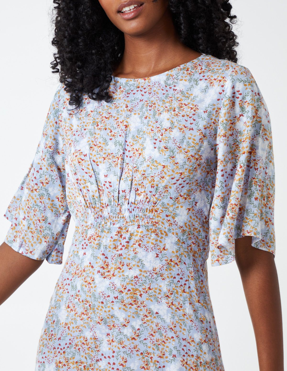 MYLA - Angel Sleeve Midi Dress