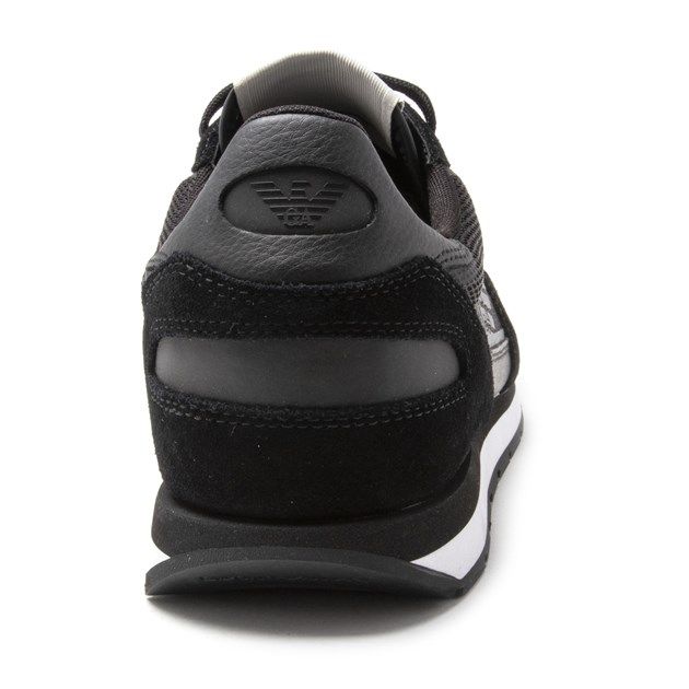 Men's Armani Trainers in Black