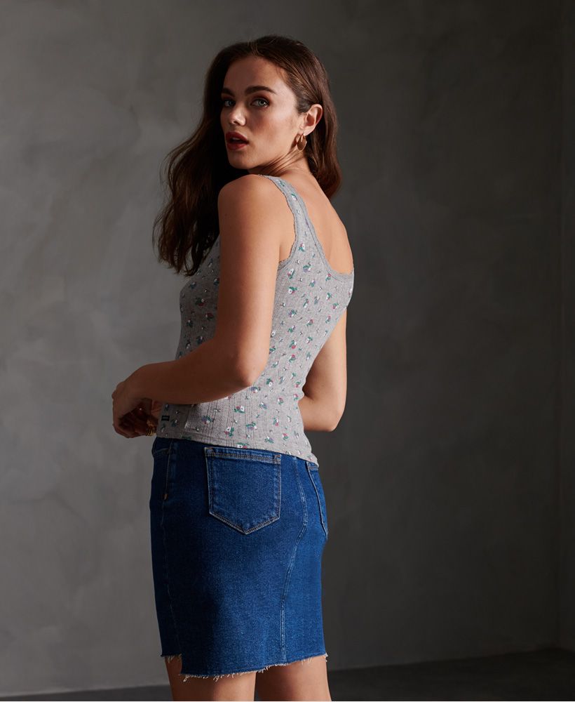 Superdry Essential Pointelle Tank Top
