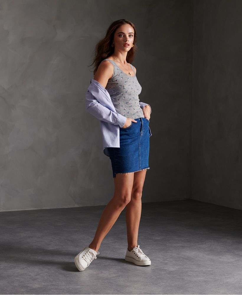 Superdry Essential Pointelle Tank Top