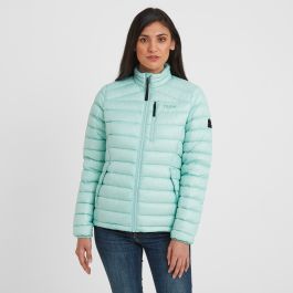 Drax Women's Funnel Down Jacket Mint Blue