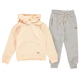 Firetrap Kids Girls 2 Piece Jogging Tracksuit Set