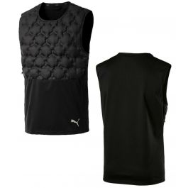 Puma NeverRunBack Mens Protect Vest Sleeveless Top Black 516871 01 X57B