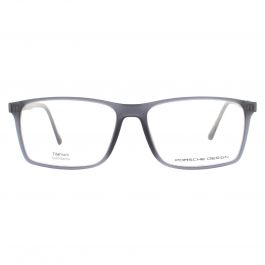 Porsche Design Rectangular Grey Mens Glasses Frames