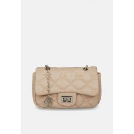 Beige Cross Body Bag