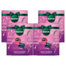 Radox Relax & Blossom Bath Bomb Collection Gift Set For Her Lavender ...