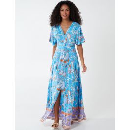 KAYLA - Button Through Maxi Dress