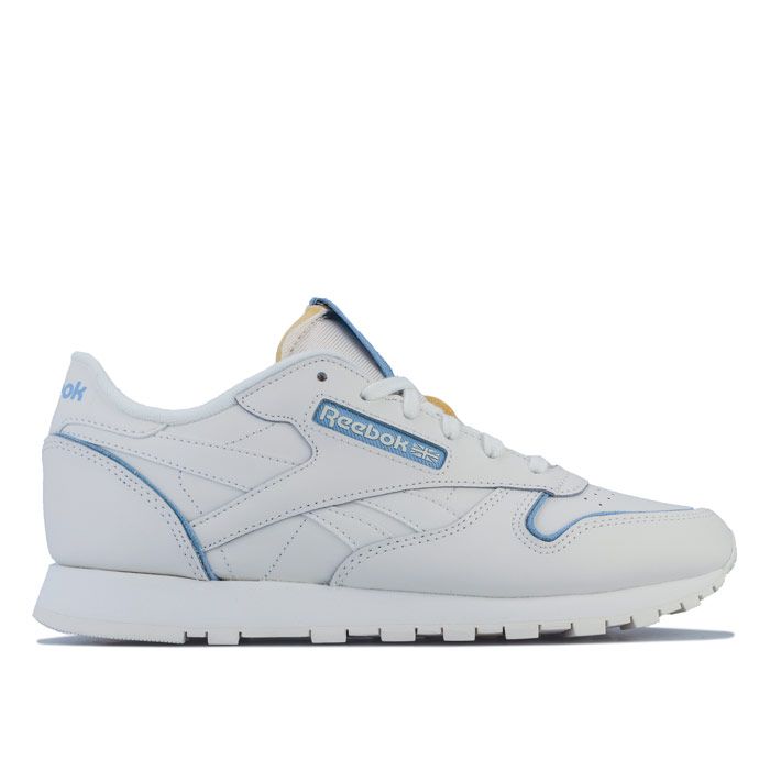 Women's Reebok Classics Classic Leather Trainers in Chalk