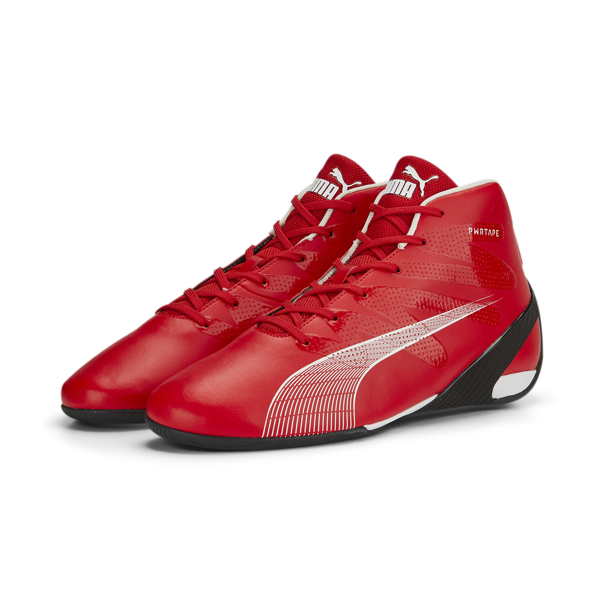 PUMA Unisex Scuderia Ferrari Carbon Cat Mid Driving Shoes