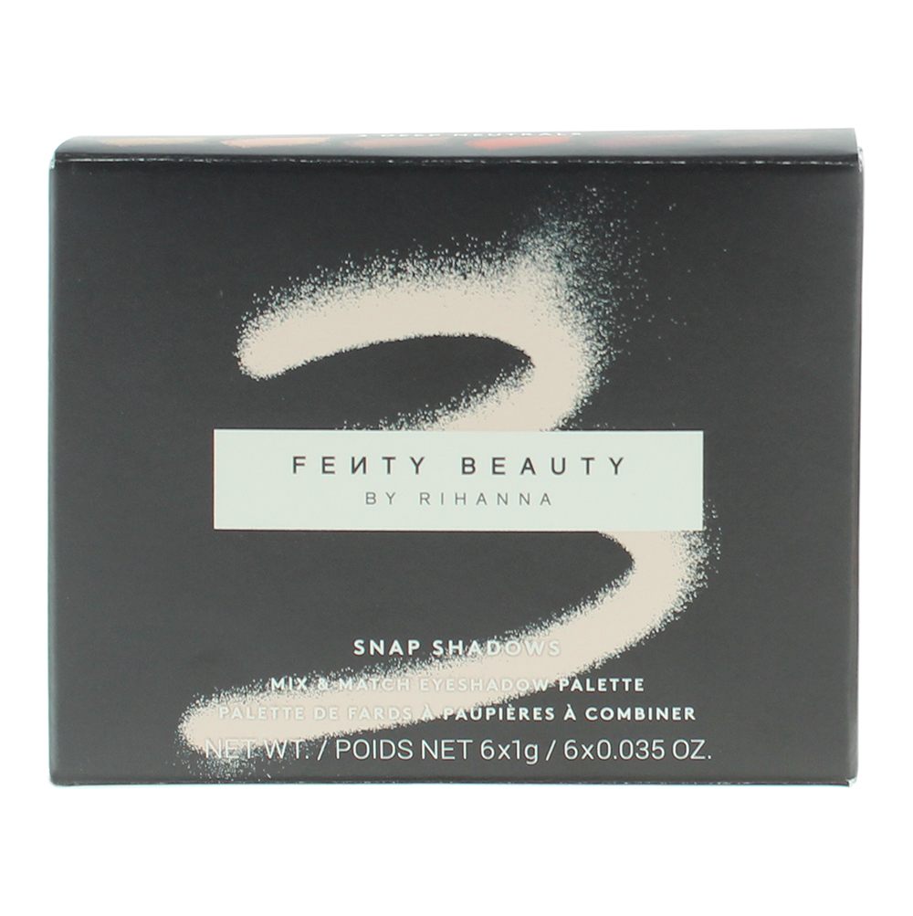 Fenty Beauty Snap Shadows Mix & Match 3 Deep Neutrals Eye Shadow Palette 6g